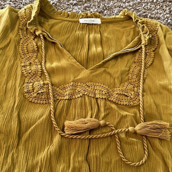 Tops | Mustard Yellow Top | Poshmark
